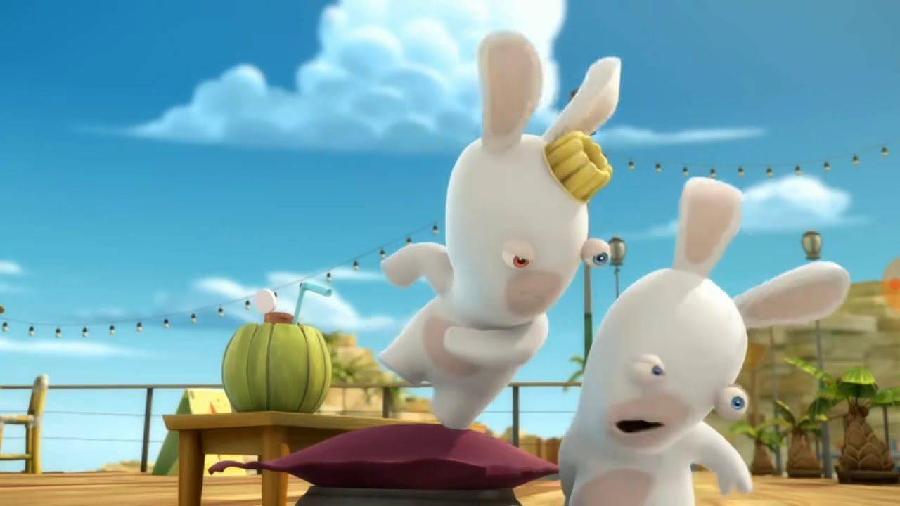 Rabbits invasion funny voice over part 1 - YouTube
