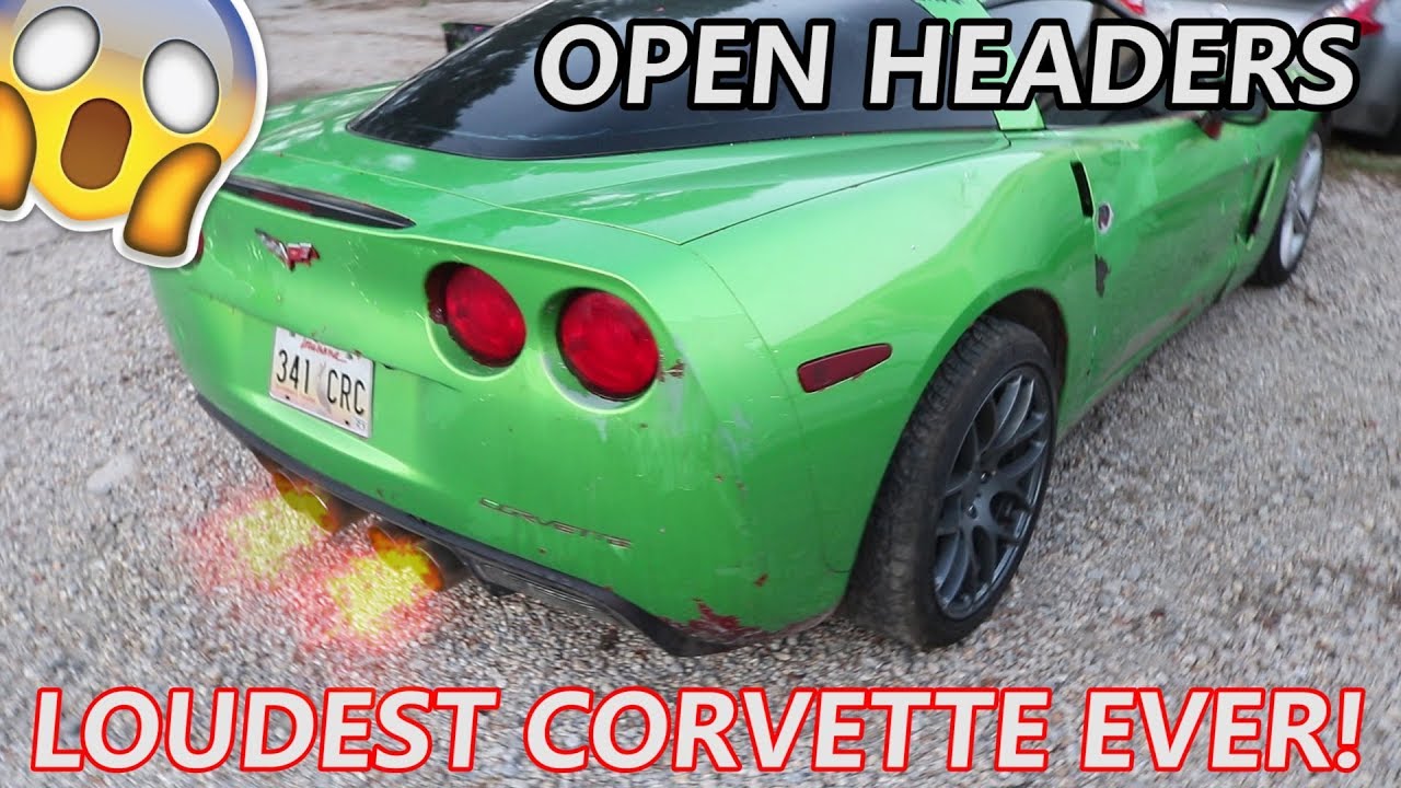 I Made The LOUDEST C6 Corvette EVER! - Cheap C6 Build - YouTube