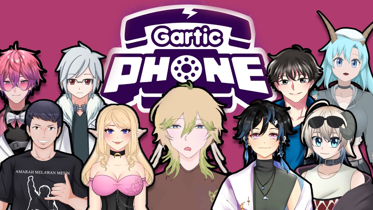 Gambar rame-rame gan~ || Gartic Phone with Frens! - YouTube