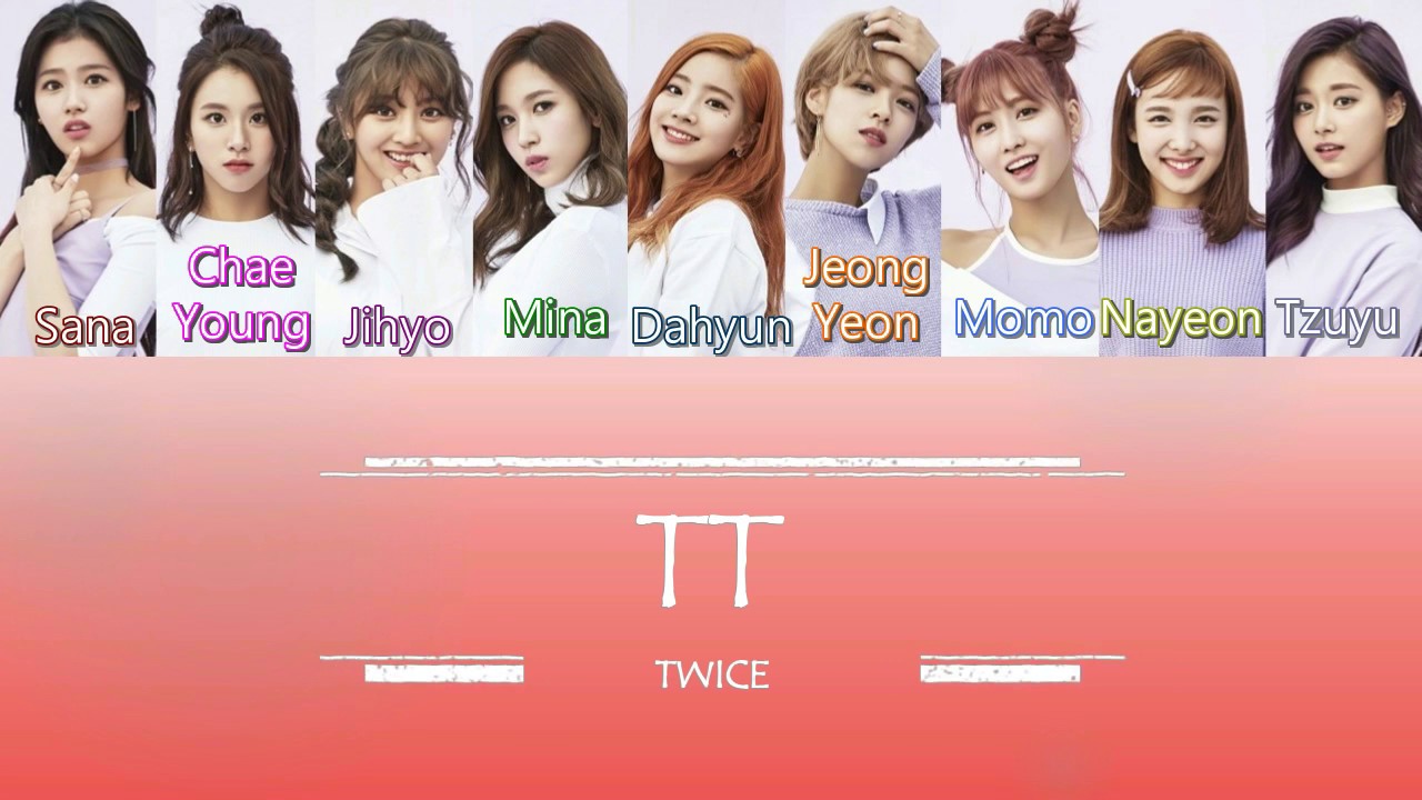 Twice Tt Sub Han Rom Español Color Coded Letra Youtube