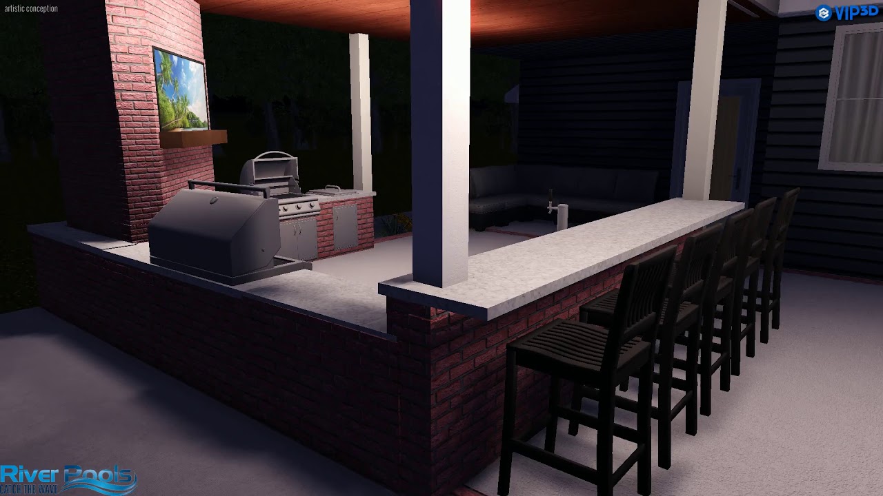 Vip3D - 3D Swimming Pool Design Software - YouTube