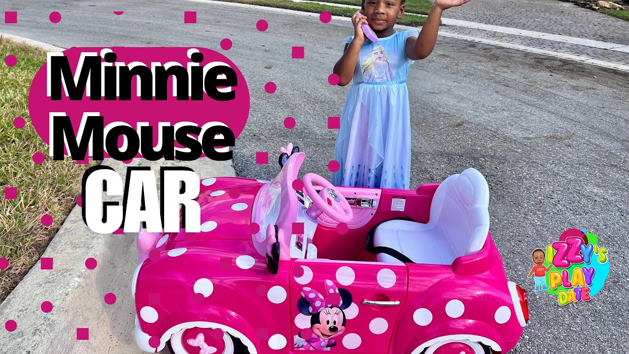Minnie Mouse Car Adventure With Izzy - YouTube