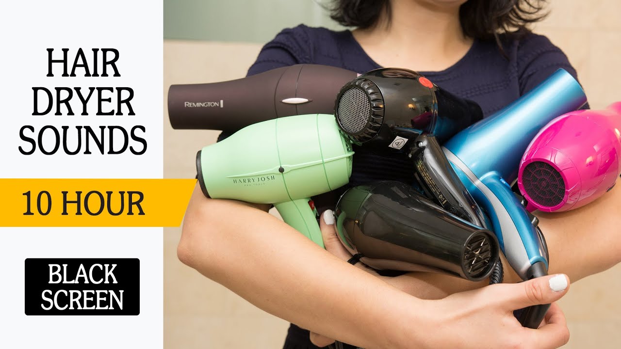 Hair Dryer Sound - 10 Hour White Noise | Soothing Sounds - For Stress ...