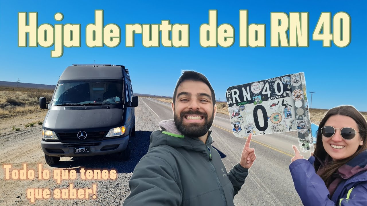 CaveVan | HOJA DE RUTA de la RN40 Todo lo que necesitas saber - YouTube