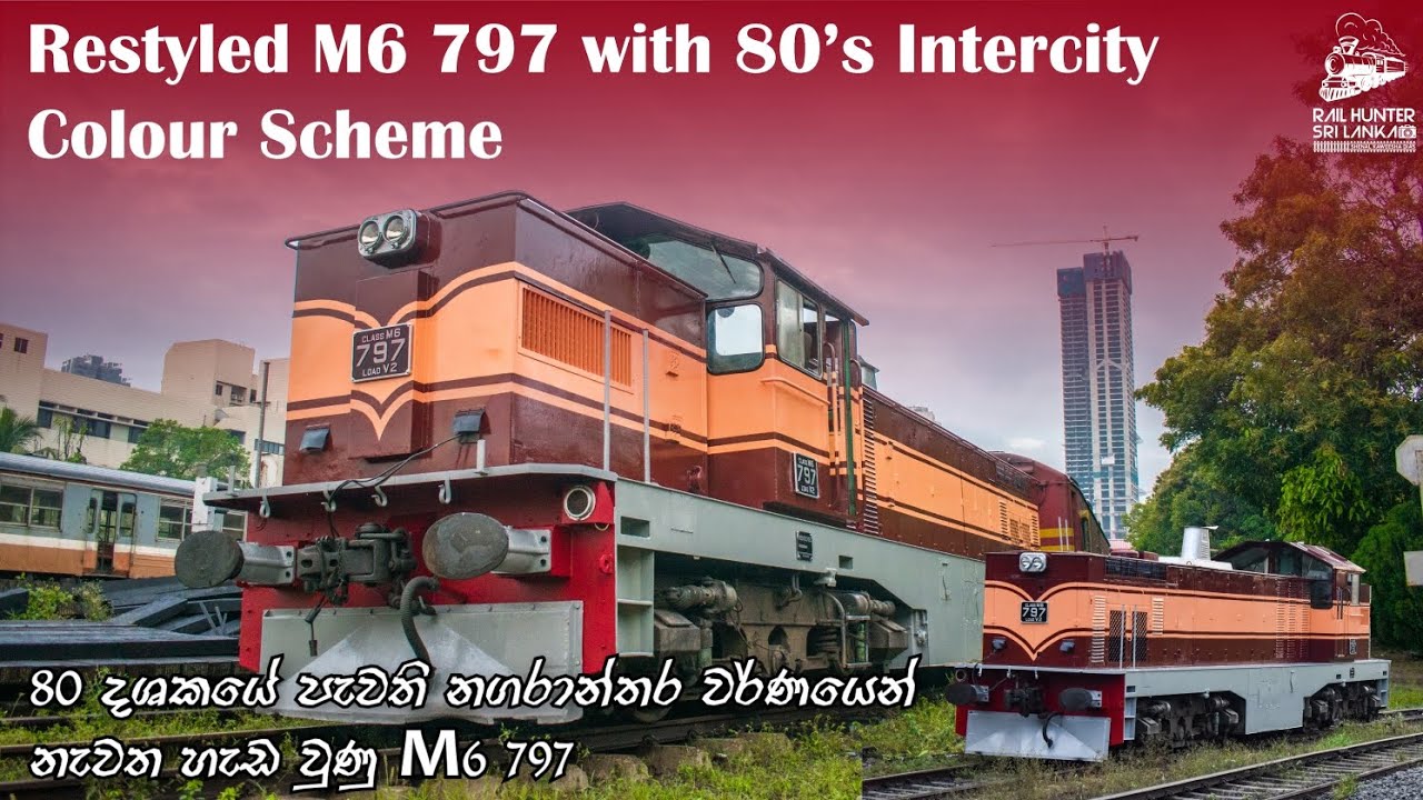 Restyled M6 797 with 80's Intercity Colour Scheme | Video Collection ...