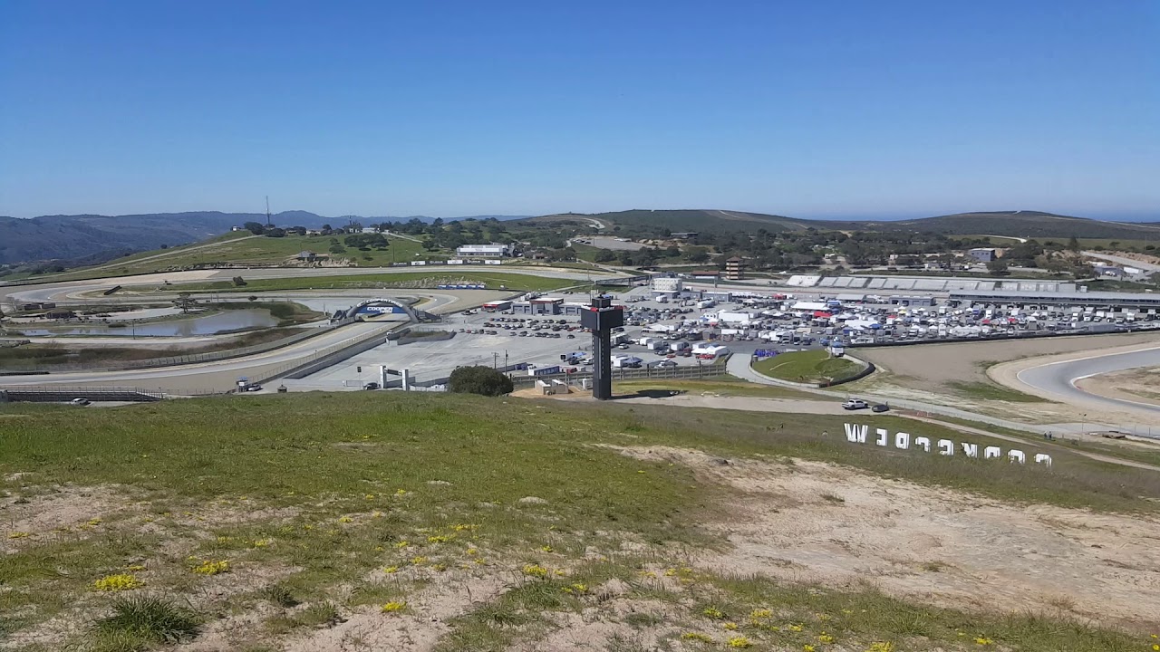 Laguna Seca Tree Top location - YouTube