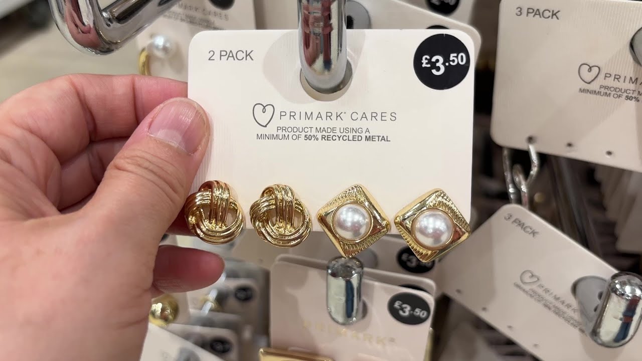 PRIMARK JEWELLERY AND HAIR ACCESSORY NEW COLLECTION ^ ^ August 2024 ...