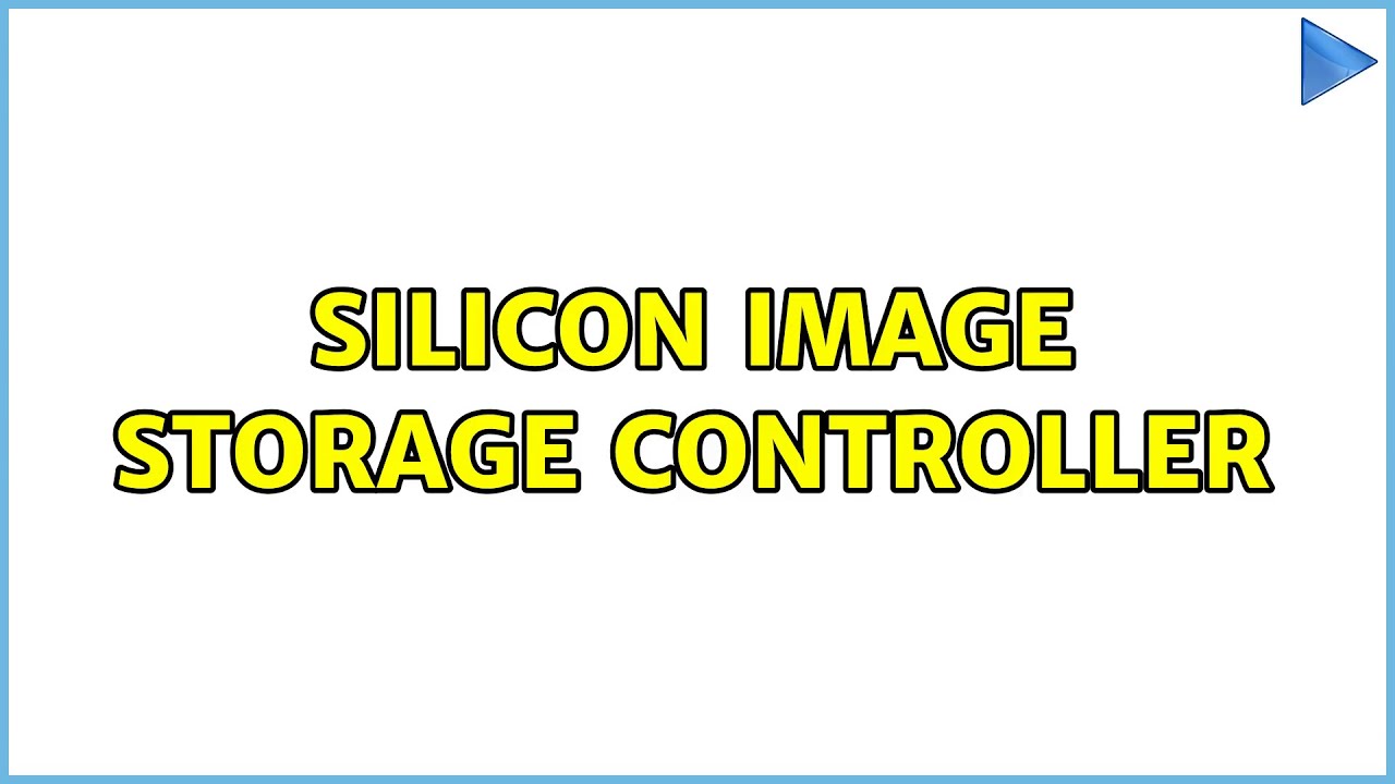 Silicon Image storage controller - YouTube