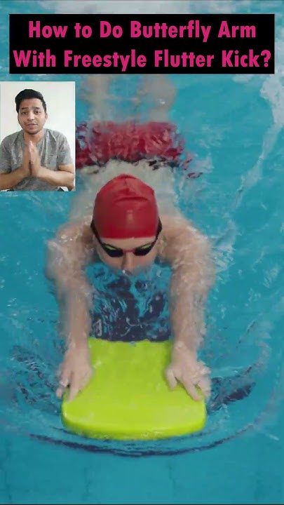 How to Do Butterfly Arm With Freestyle Flutter Kick? Drills - YouTube