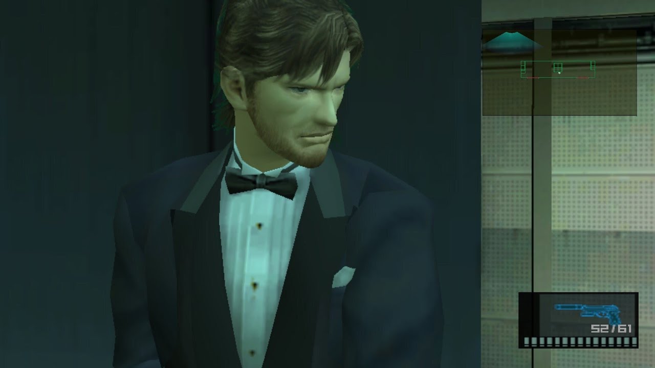 Metal Gear Solid 2 VR Missions: Tuxedo Snake Sneaking Mode ALL Missions ...