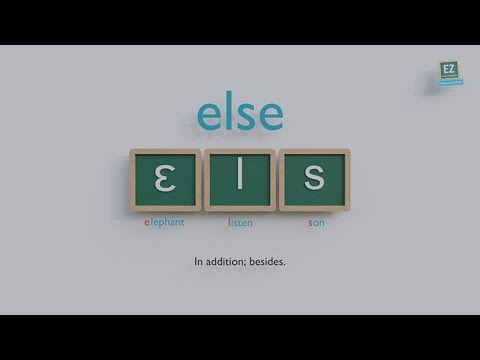 How to pronounce else ? - YouTube