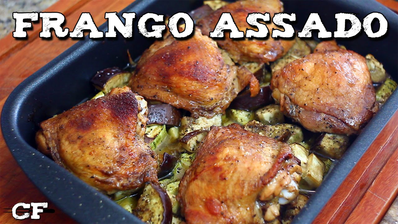 Frango Assado @CookFork - YouTube
