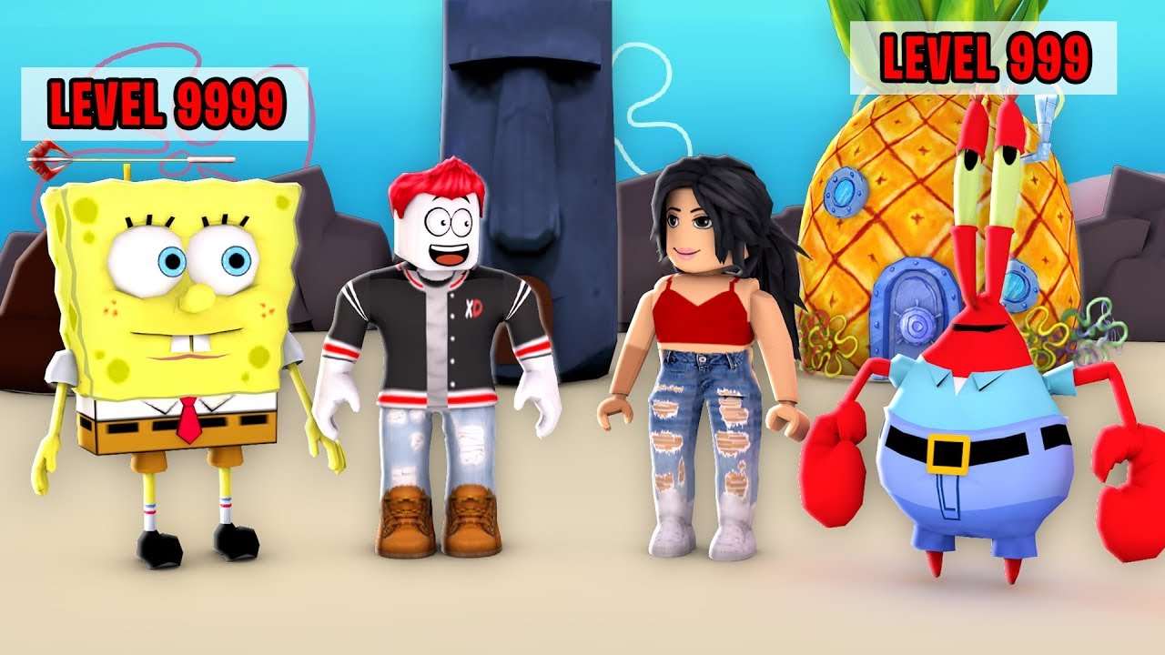 ICH WERDE LEVEL 999 IM SPONGEBOB SIMULATOR! - YouTube