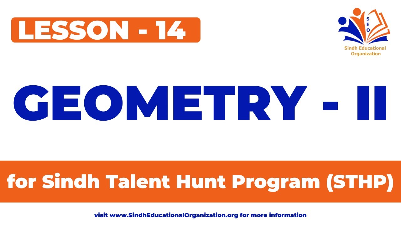 Lec14 || Geometry-02 Maths|| Sindh Talent Hunt Program-STHP ...