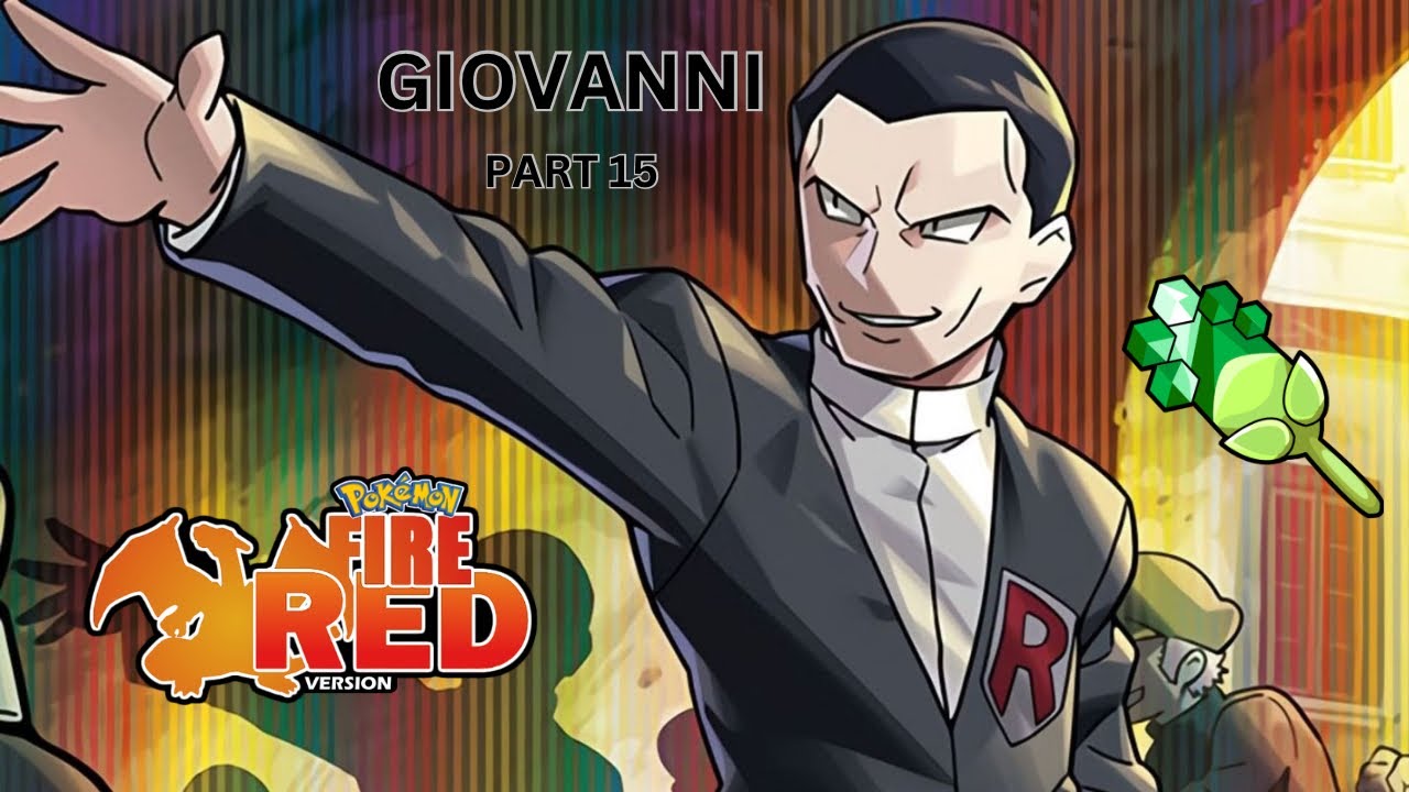 Pokémon Fire Red ~ Part 15 ~ (Giovanni) ~ Non Commentary! - YouTube