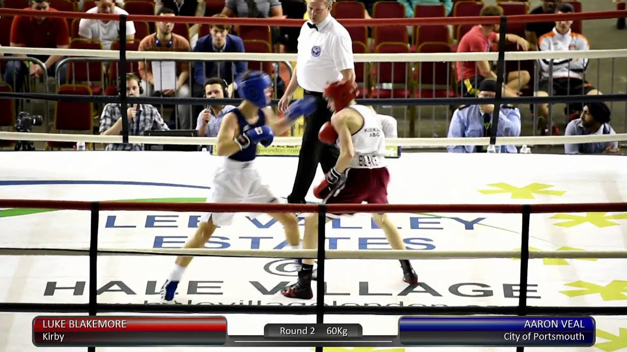 Haringey Box Cup QF - Luke Blakemore V. Aaron Veal - YouTube