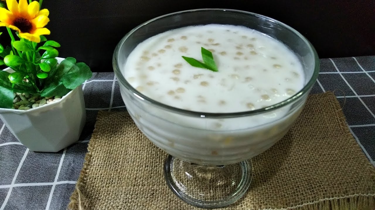 TAPIOCA PUDDING - TAPIOCA PEARL DESSERTS - YouTube