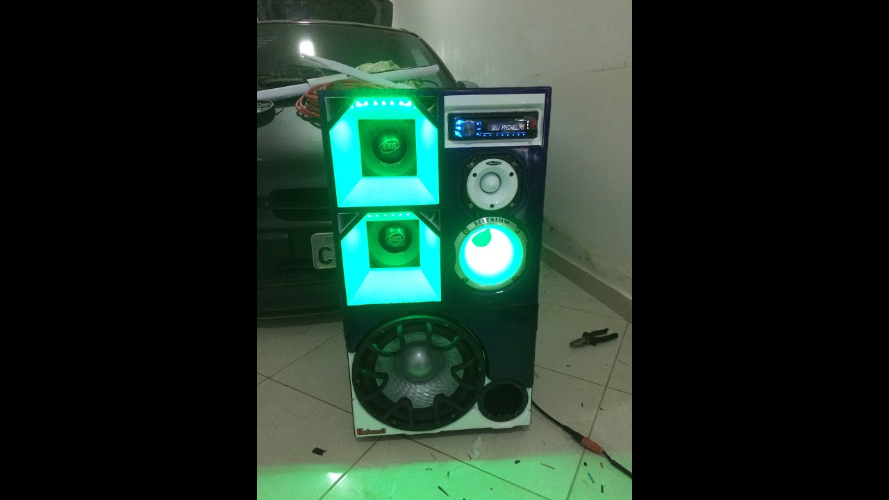 CAIXA BOB SUBWOOFER BRAVOX UXP DE 12" - YouTube