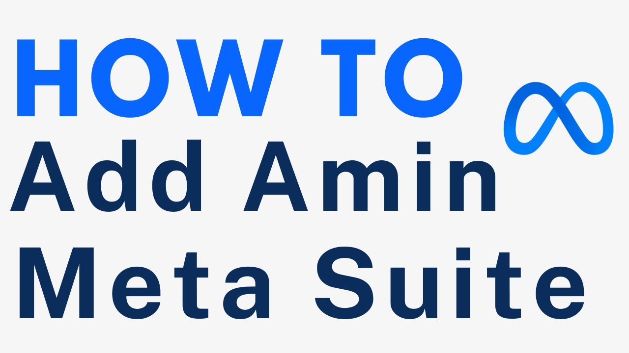 How to Add Admin to Facebook Page in Meta Business Suite 2024 - YouTube