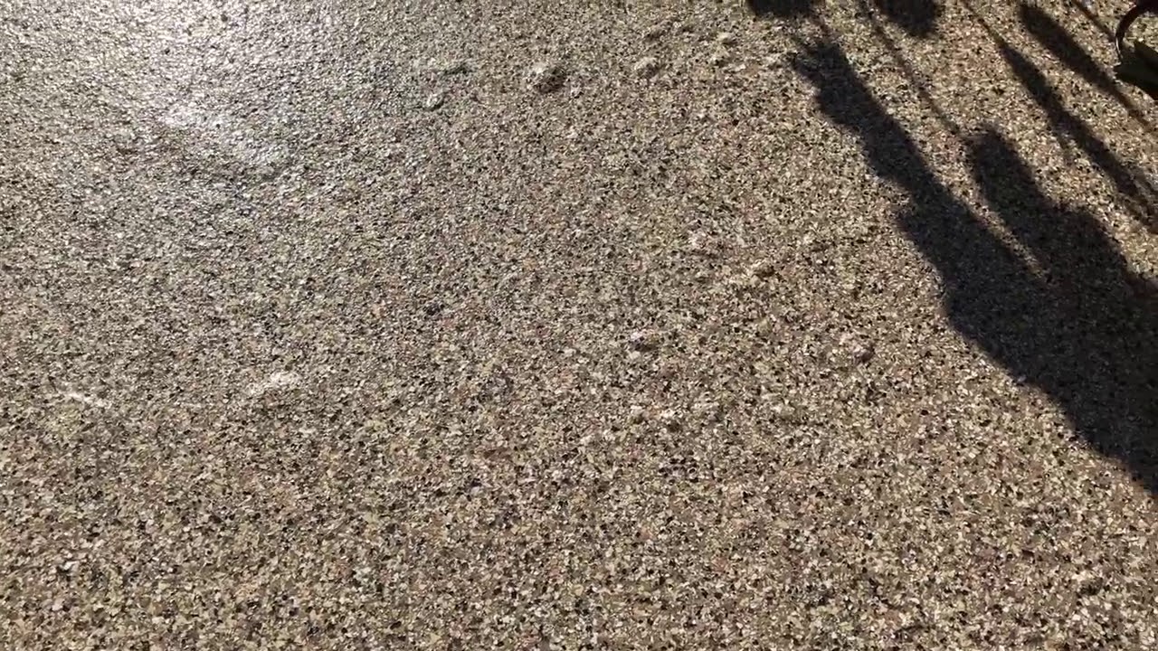 Outdoor patio floor-flooring covering-coating fail-failure bubbling ...