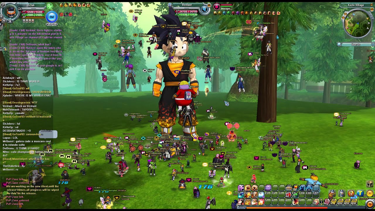 DBO GLOBAL BETA FIRST BOSS EVENT (Round 1) - YouTube