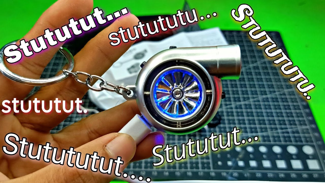 PART 1 UNBOXING Turbo keychain Stutututut - YouTube