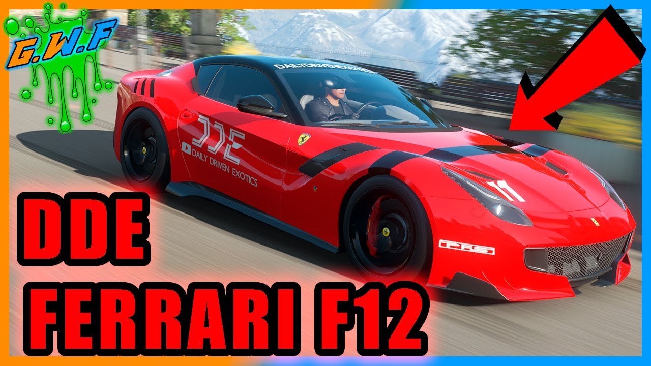 FORZA HORIZON 4 - DDE FERRARI F12 - YouTube