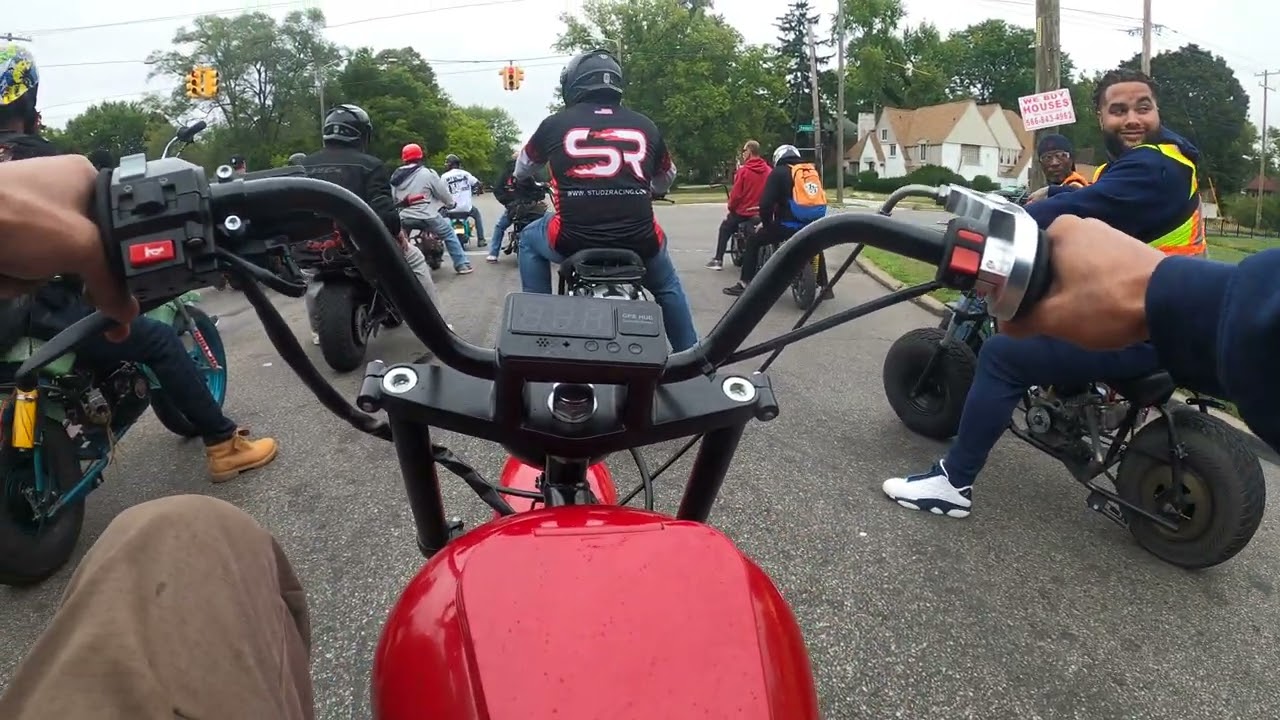MTM Mini Bike Ride Out Detroit pt 3 (9/4/22) - YouTube