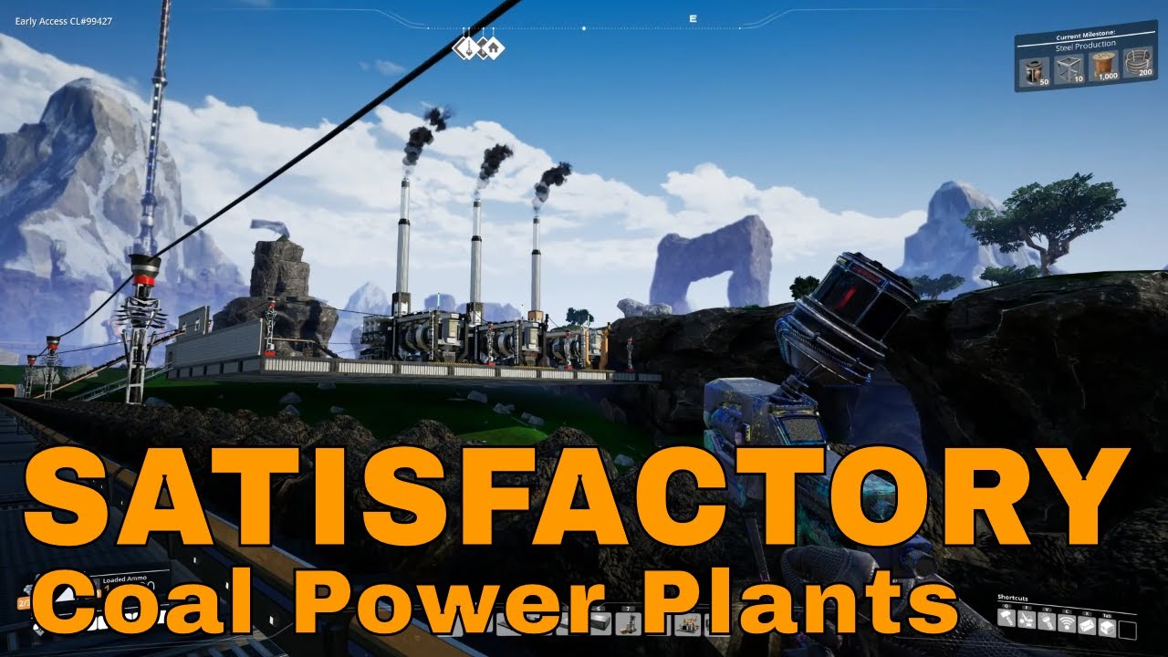 Satisfactory - Coal Power - YouTube