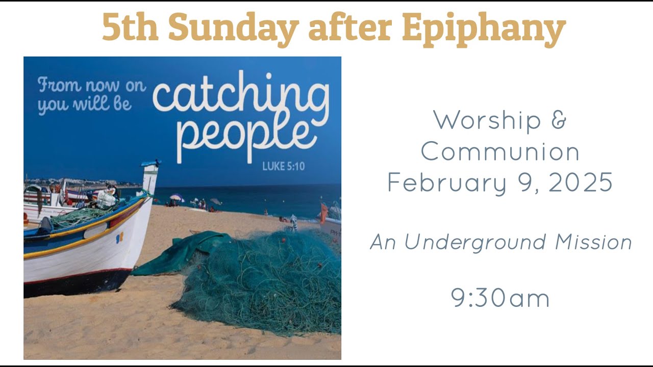 Live Sunday Worship - 5th Sunday after Epiphany - YouTube