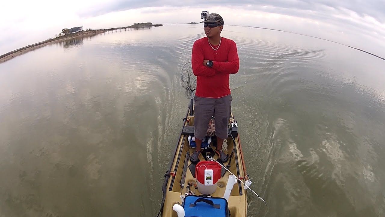 Motorized Standup SUP Fishing Kayak Rig Walkthrough - YouTube
