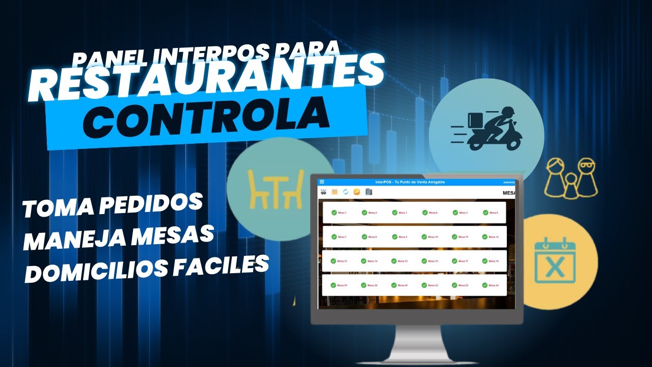 Panel Restaurante en InterPos: toma pedidos, maneja mesas y domicilios ...