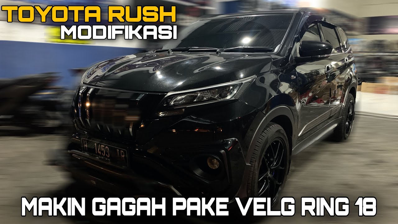 Modifikasi Mobil Toyota Rush Makin Gagah Dan Berisi Pakai Velg Hsr ...