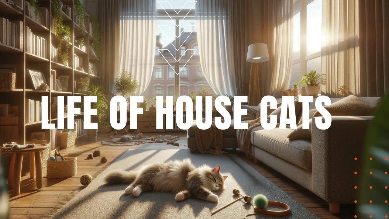 The Life of Domesticated House Cats - YouTube