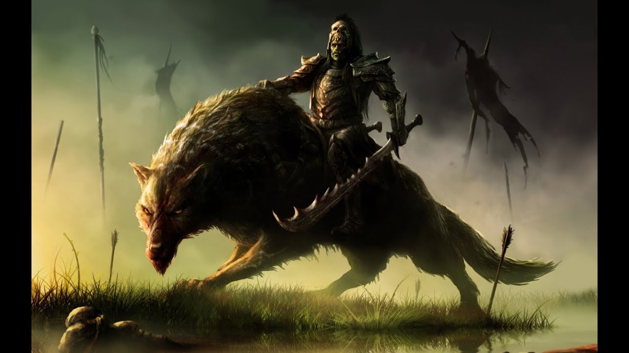 WARGS ATTACK!! Lord of the Rings - YouTube