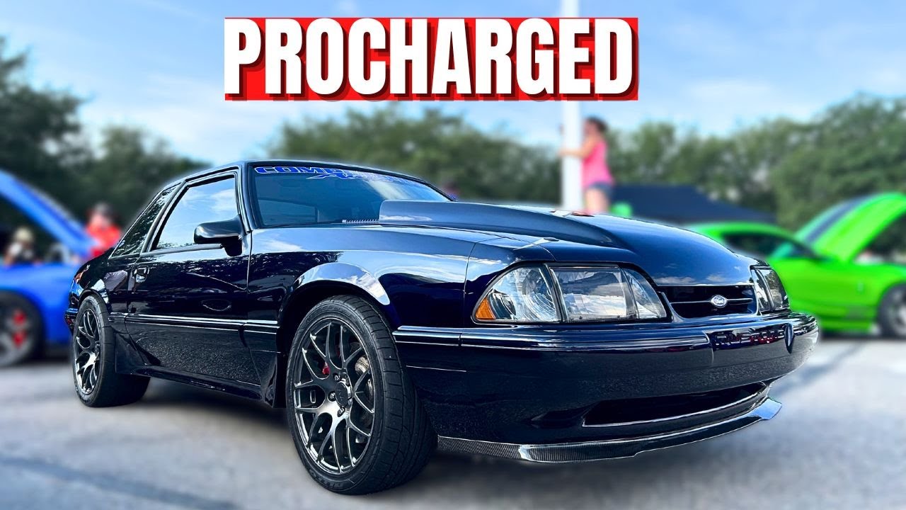 DART 363 PROCHARGED FoxBody NOTCHBACK // The Raven Mustang Coupe - YouTube