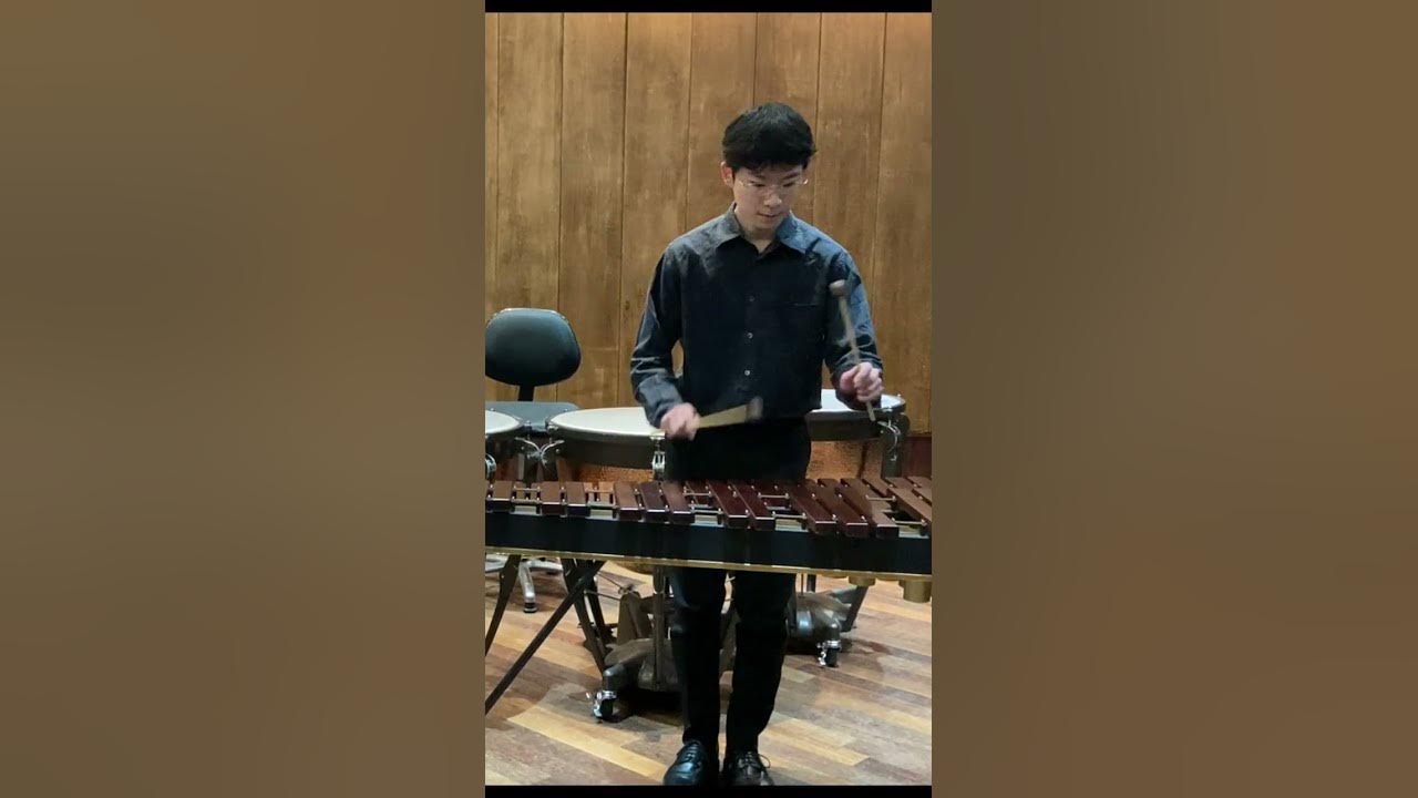 #Xylophone 1st etude from "Modern School for Xylophone" #percussion # ...