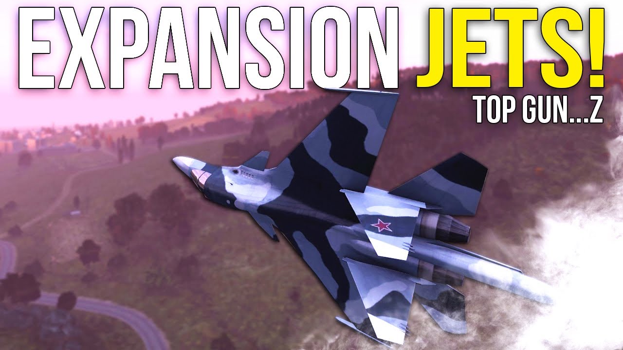 Flying JETS Just For FUN! ~ DayZ Expansion Mod - YouTube