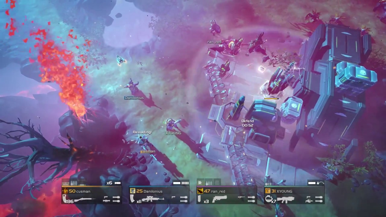 Helldivers - M2016 'Constitution' vs Bugs - YouTube