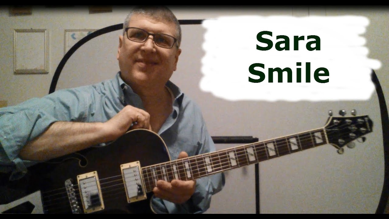 Sara Smile Hall & Oates Guitar Lesson with TAB - YouTube
