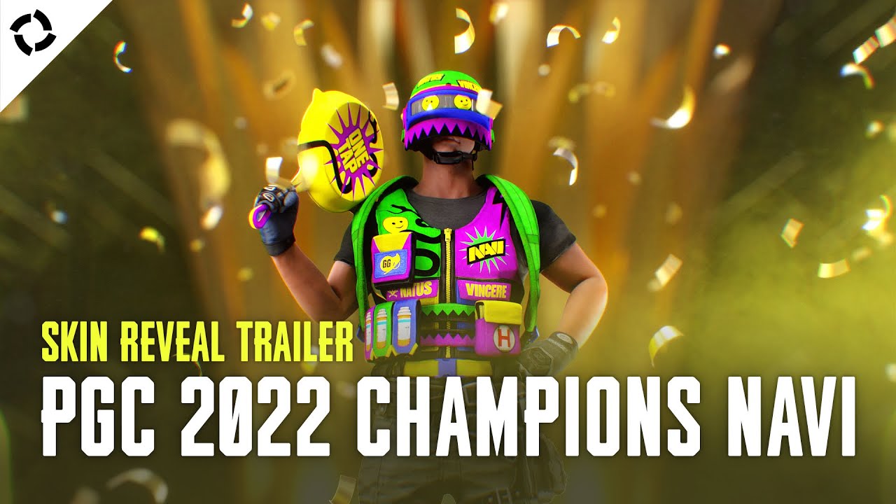 [PUBG_TW] PGC 2022 冠軍 NAVI | 造型預覽 - YouTube