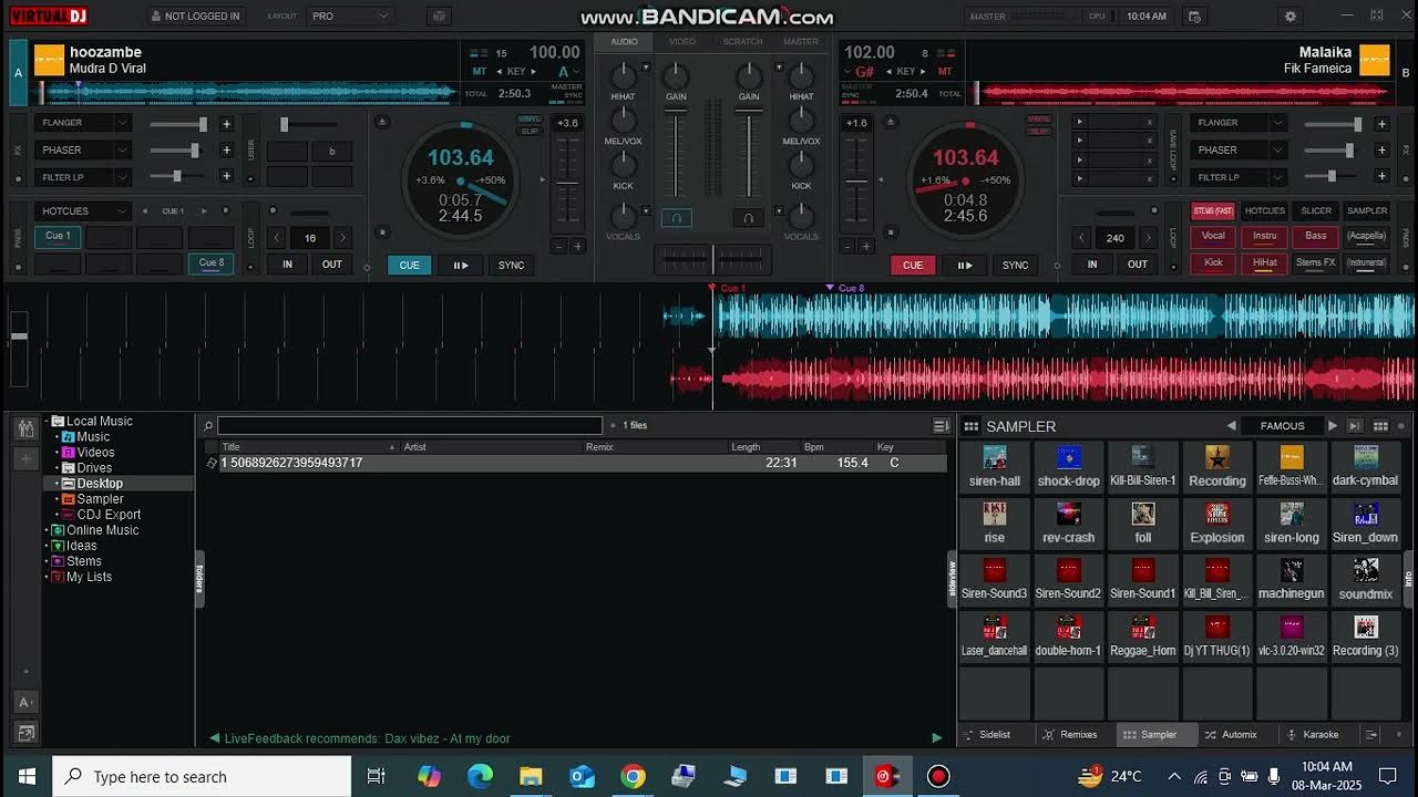 SIMPLE VIRTUAL DJ (Keyboard mapping) FOR SCRATCHING - YouTube
