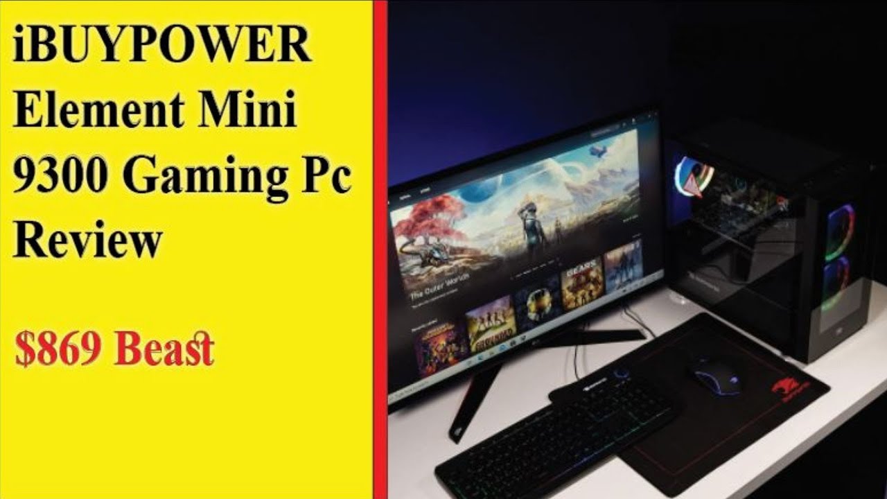 iBUYPOWER Element Mini 9300 Gaming Desktop Review in 2021 - YouTube