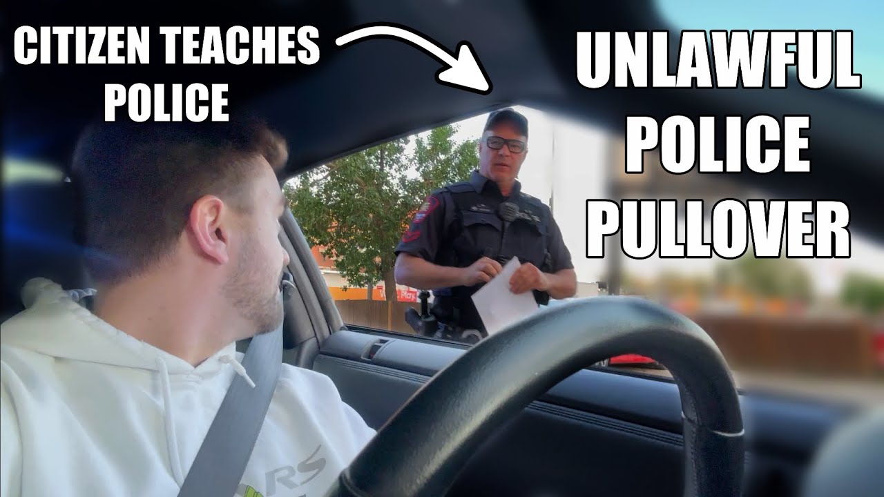 YOU WON'T BELIEVE WHY THIS COP PULLS ME OVER! *UNLAWFUL PULLOVER* - YouTube