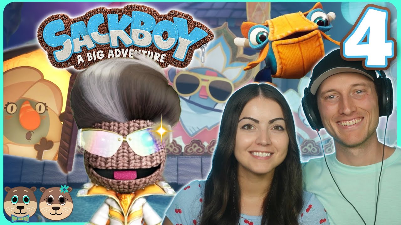 Scootle wrangling! | Cozy Gaming Couple Plays Sackboy A Big Adventure ...