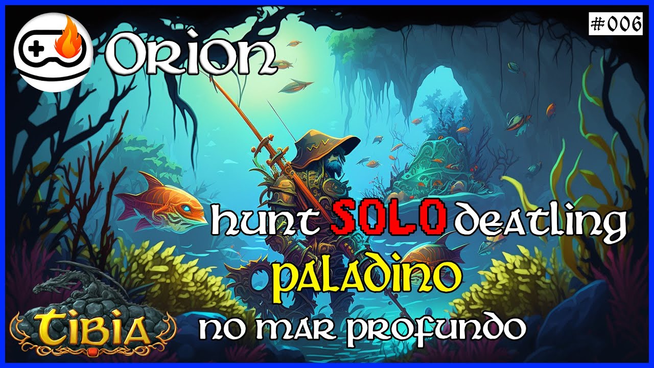 TIBIA #006 - A SAGA DE UM TIBIANO MÉDIO! - HUNT SOLO (DEATHLING ...