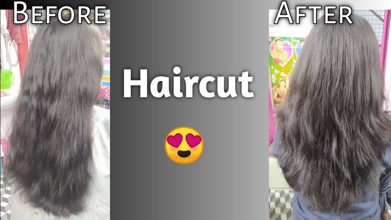 3 step with multi haircut | Step by step 😍| Haircut | Sunita Makeover ...