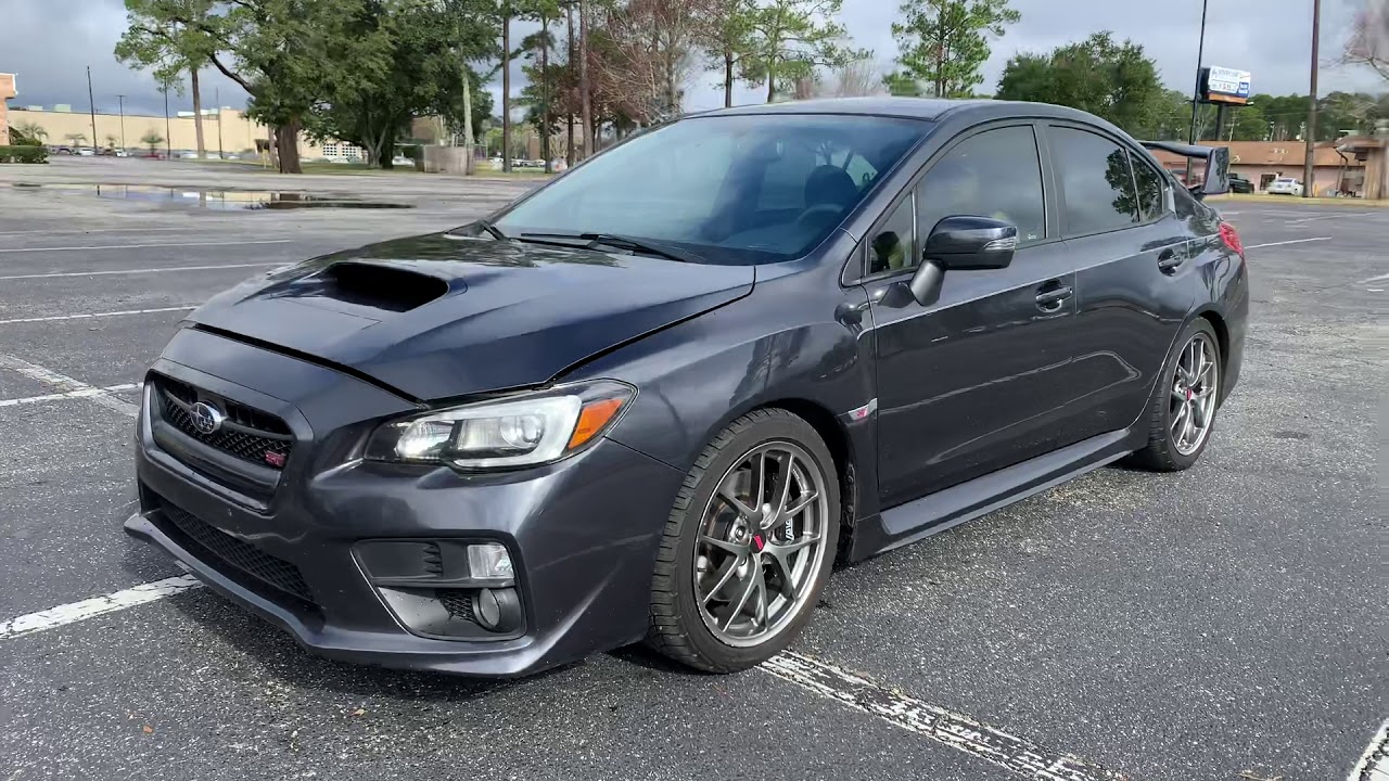 Immaculate 2015 Subaru WRX STi for sale only 61k! - YouTube