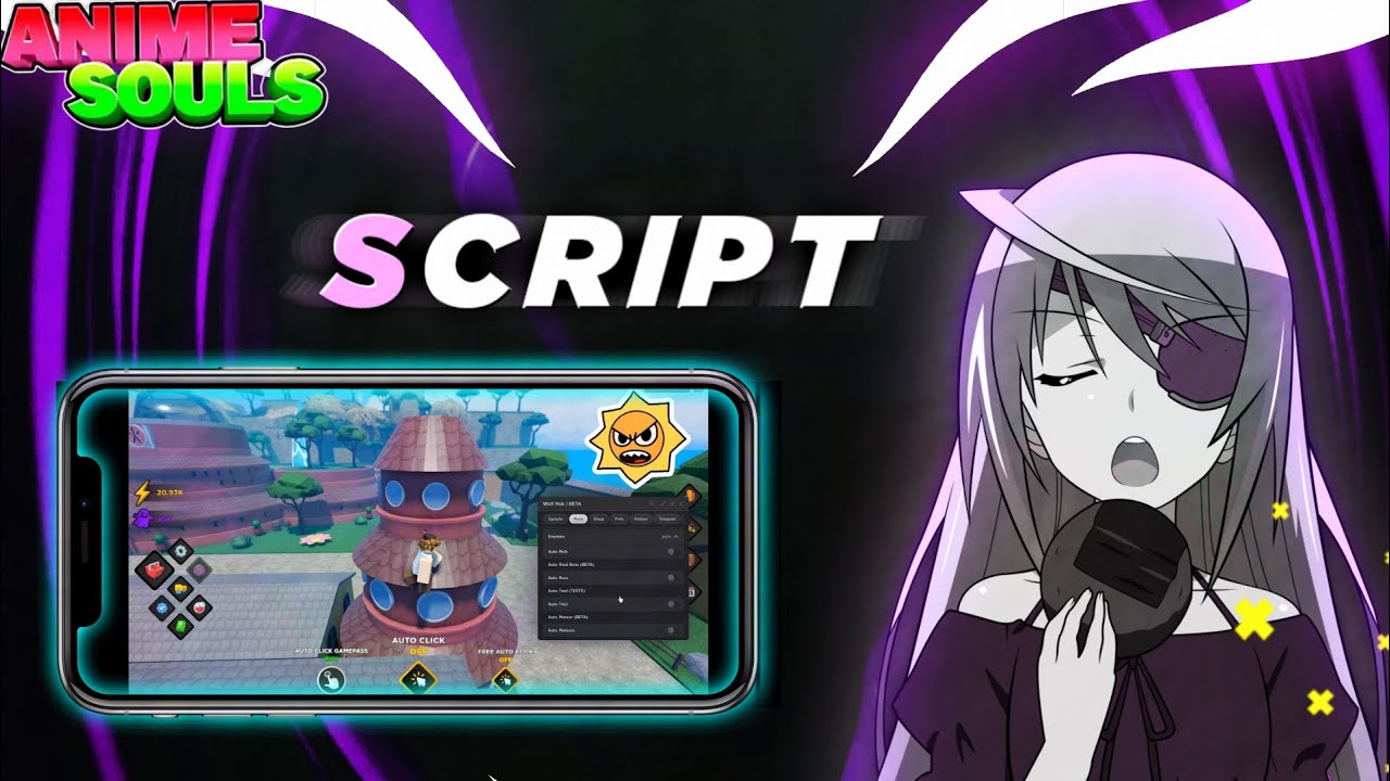 🍥 Script Anime Souls Simulator - Auto Farm !! (Atualizado) 2023 - YouTube