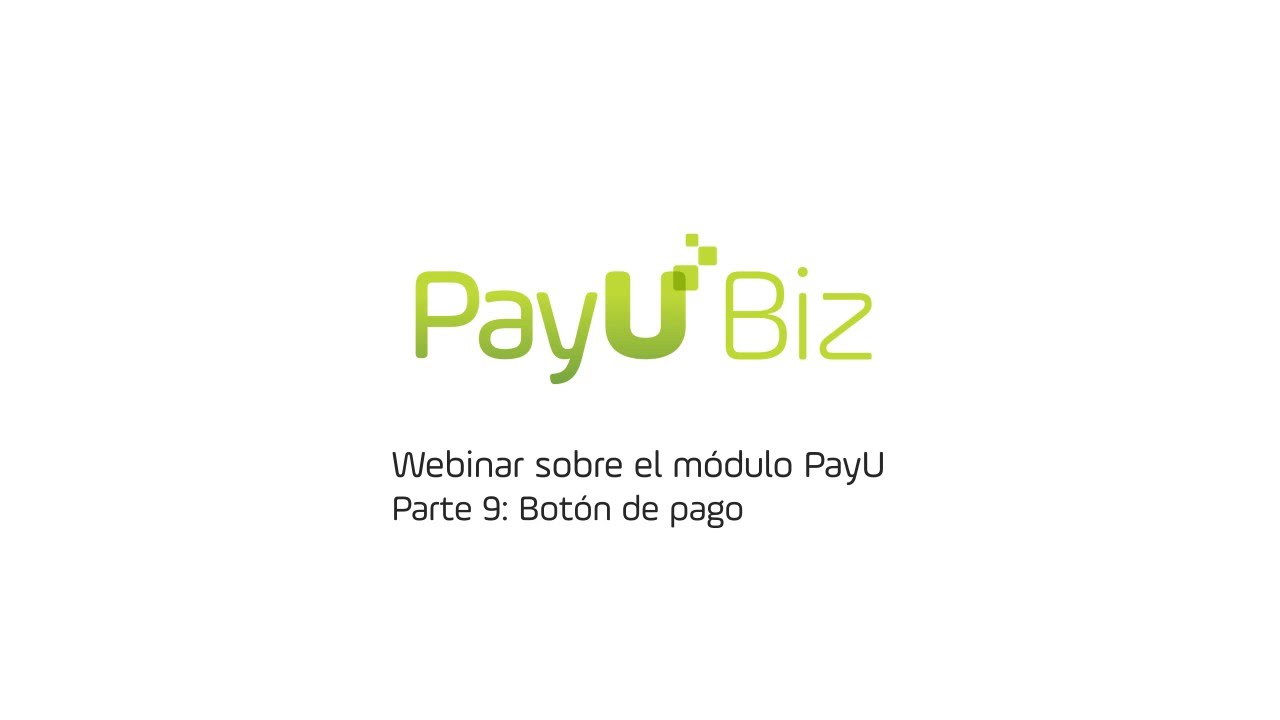 Módulo PayU parte 9: Botón de pago - YouTube